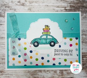 Making Three Adorable Cards with the Driving By Stampin’ Up! Stamp Set