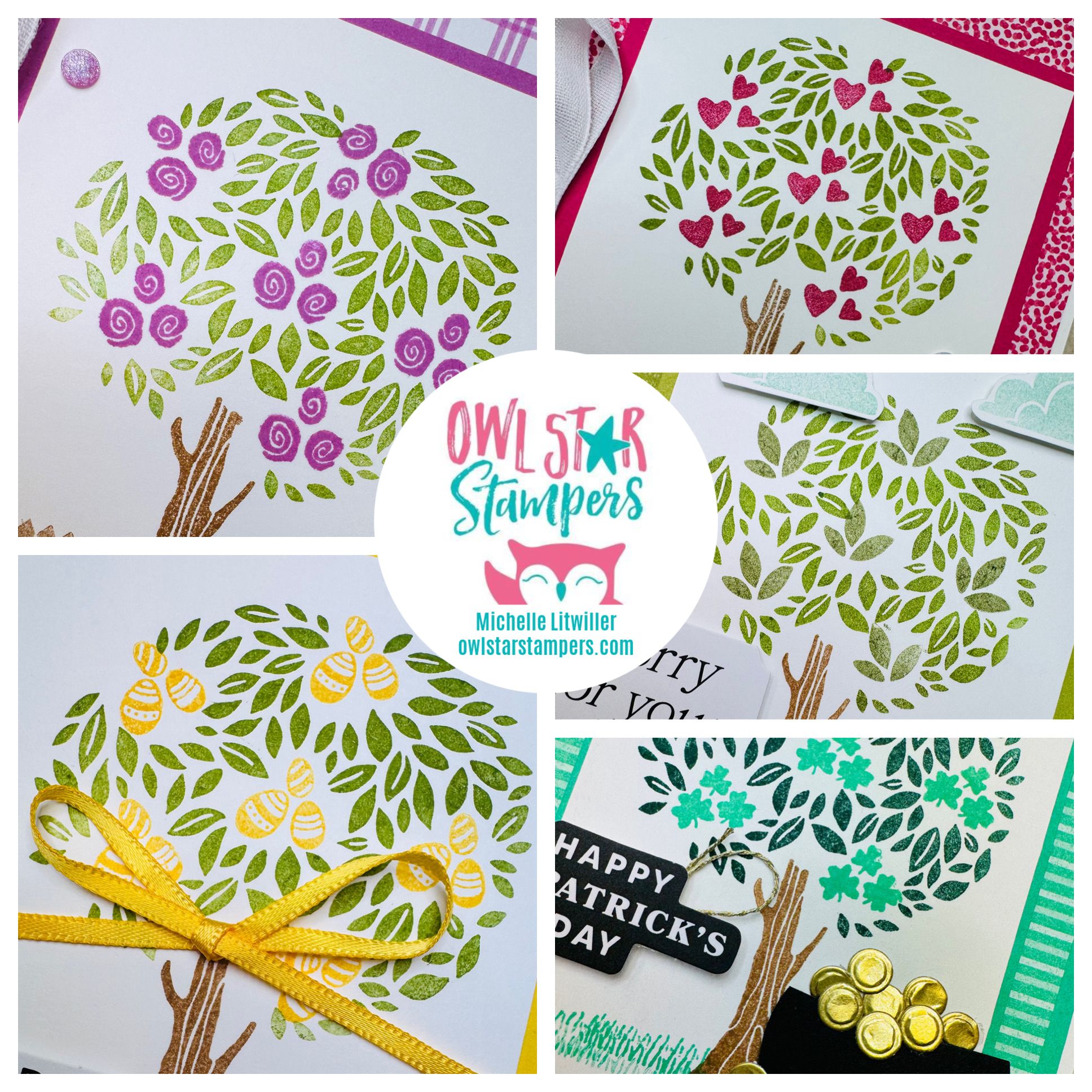 Making 5 Adorable Cards with the Stampin’ Up! Pick a Season Stamp Set