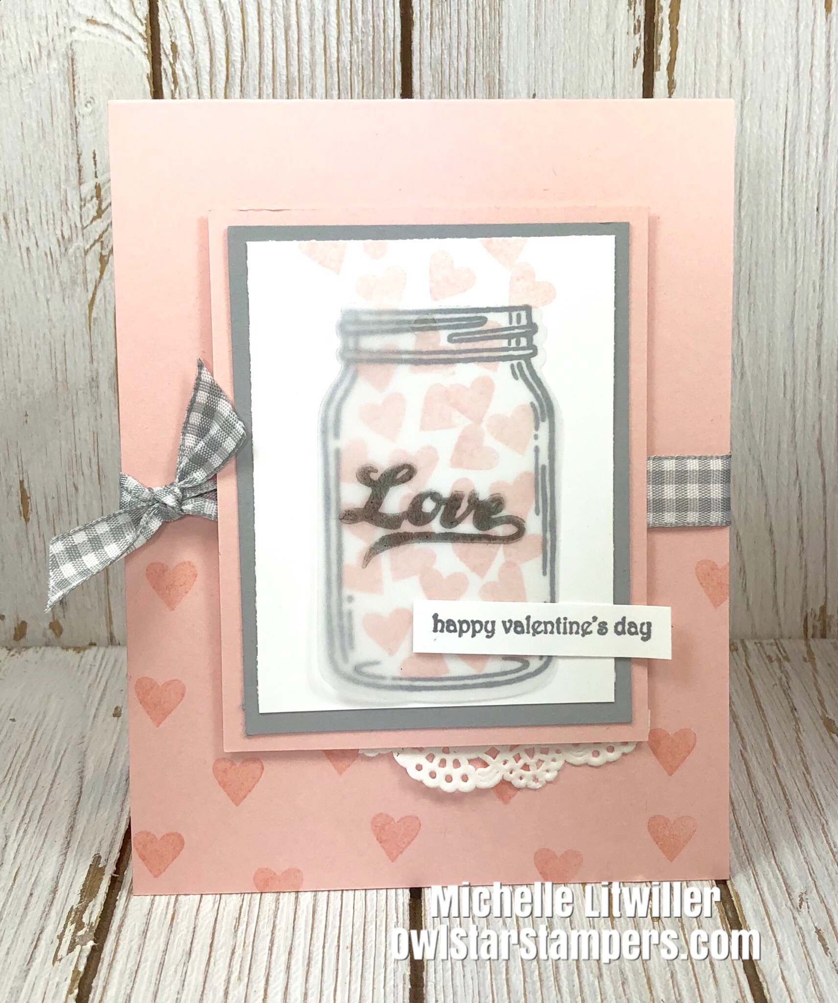 Jar of Love Valentine’s Day Card