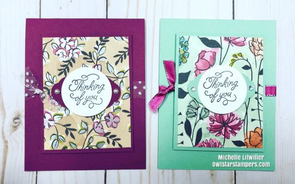 Making 10 Different Cards from One Simple Layout