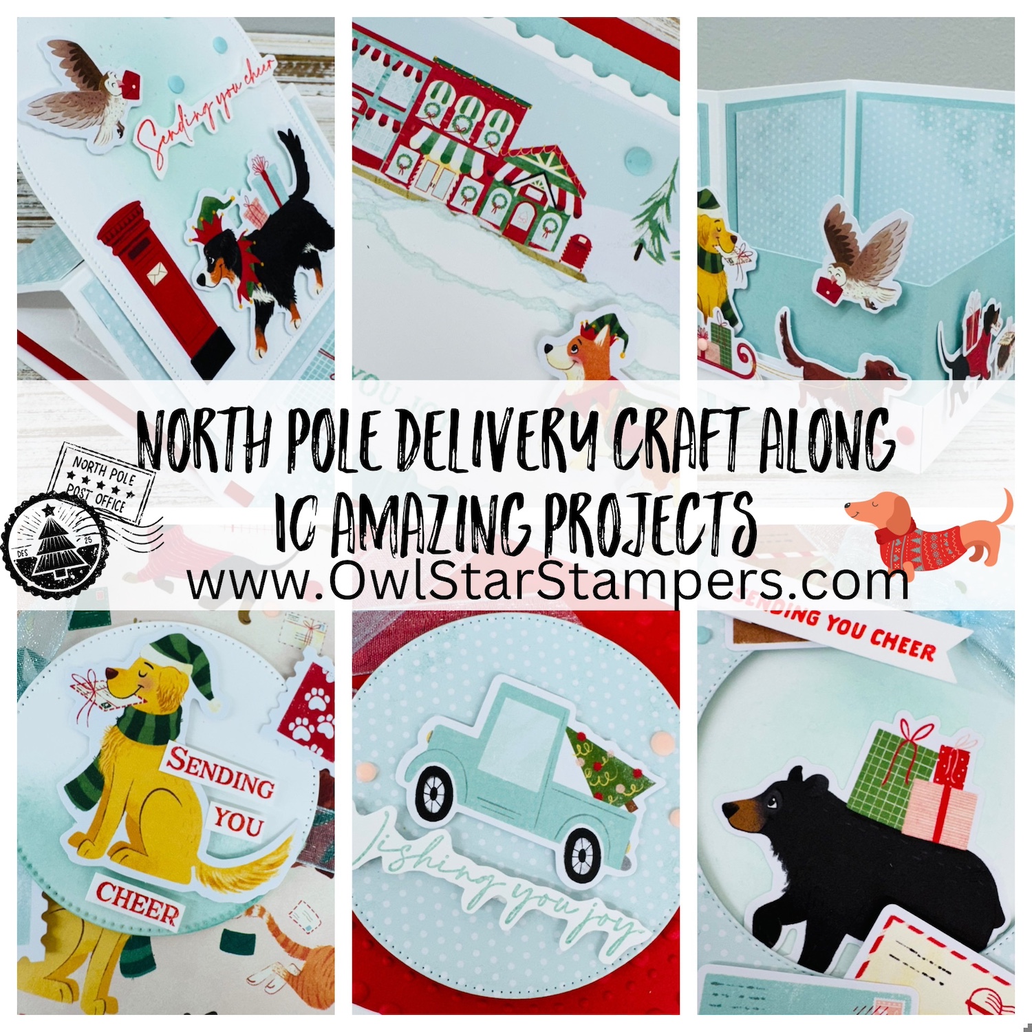 North Pole Delivery Christmas Craft Along 2025