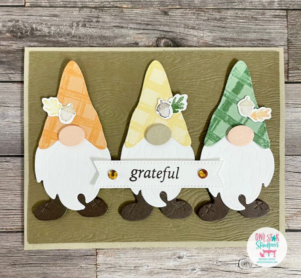 Stampin’ Up! Gnome Cards: Adorable Halloween and Fall Themed