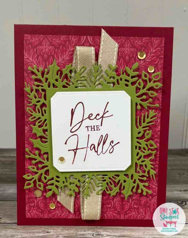 Making Three Beautiful Christmas Cards Featuring the Stampin’ Up ...