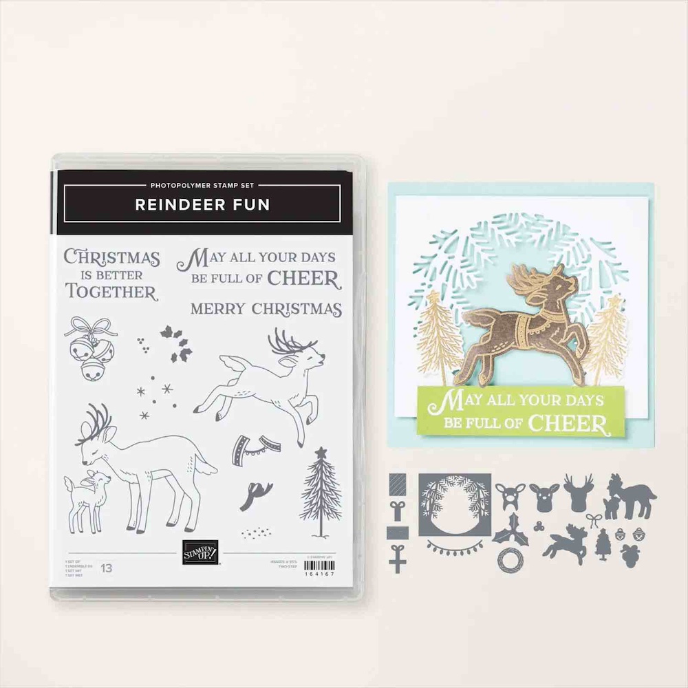 Making Two Adorable Christmas Cards with the Stampin’ Up! Reindeer Fun ...