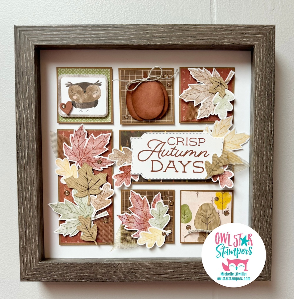 Making a Beautiful 8×8 Fall Home Decor Project with the Stampin’ Up ...