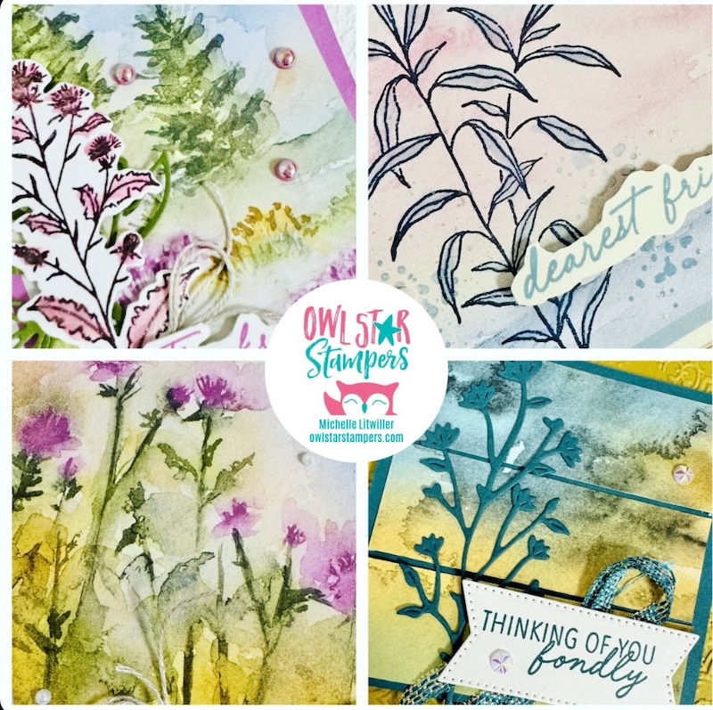 Make 4 Cards in the Thoughtful Wishes Stampin’ Up! Card Class